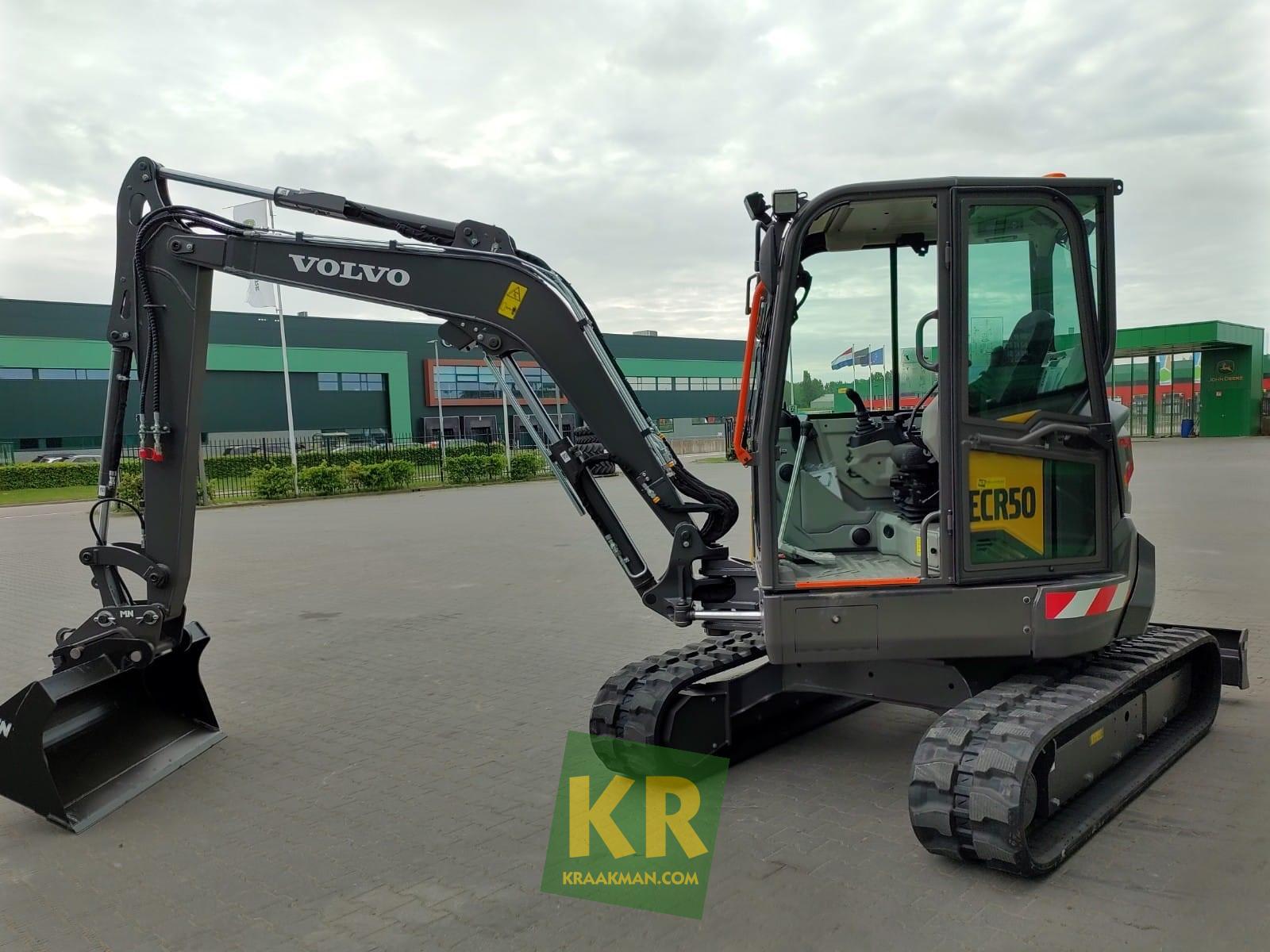 Volvo Graafmachine op rupsen ECR50F (MG) #25503 - Kraakman