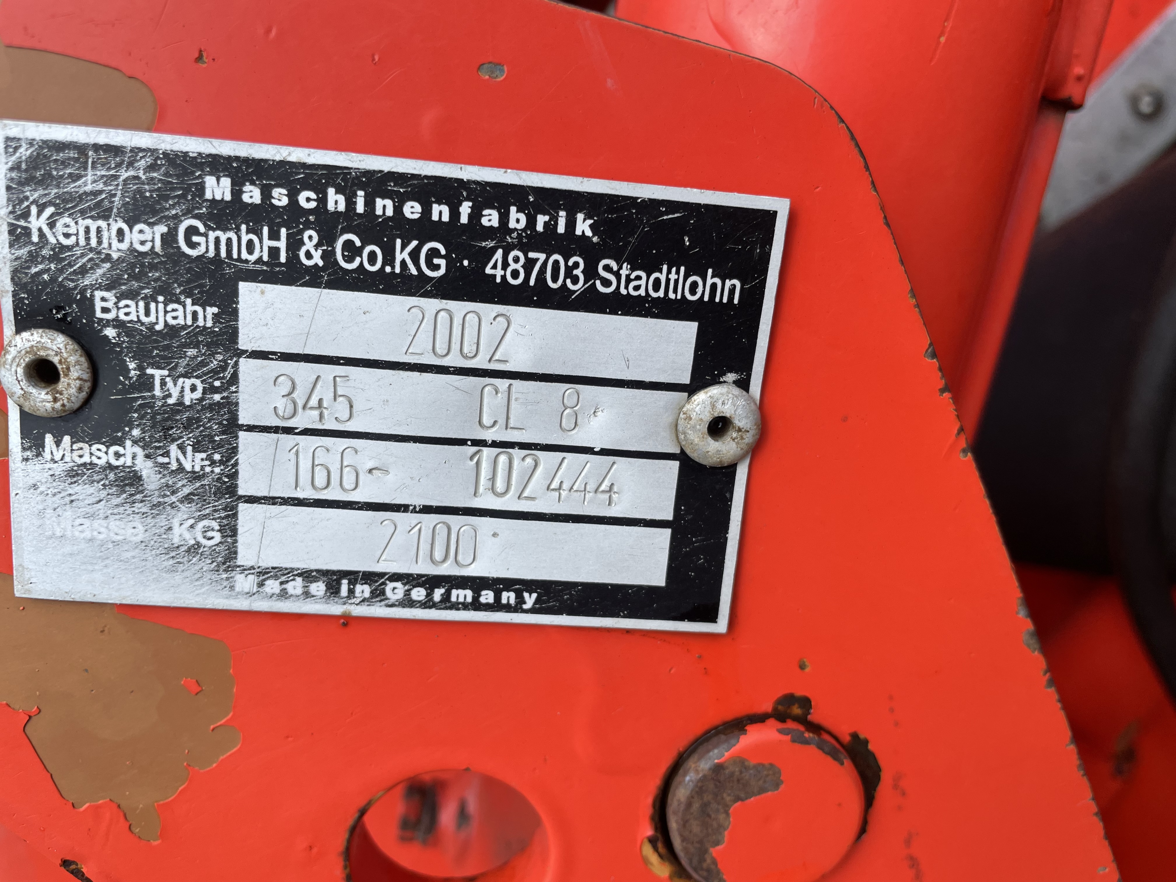 Claas Hakselaar Jaguar 880 - 491 - 4WD - Kemper 345 - PU220 (HA) #28783 ...