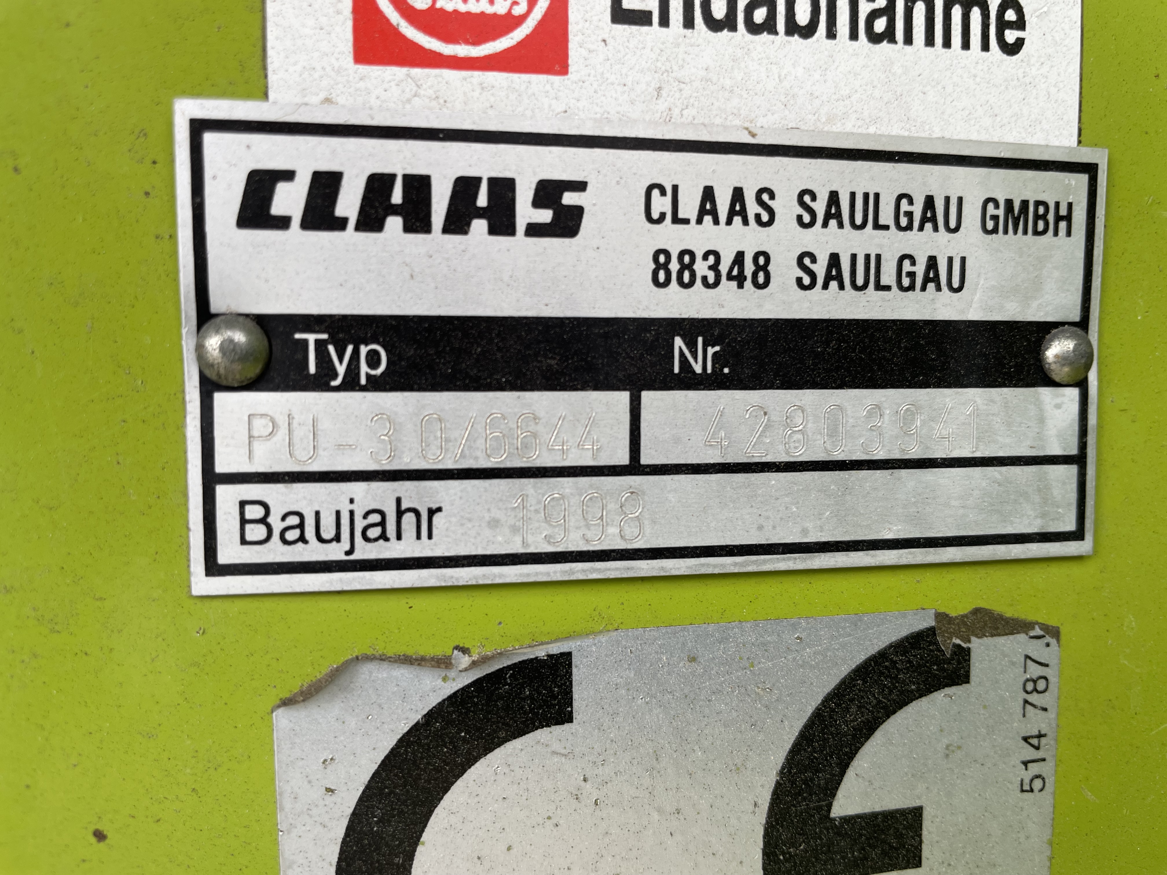 Claas Overige ZZ Conversie (HA) #28782 - Kraakman