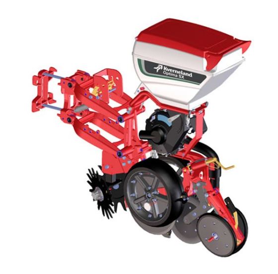 Kverneland Zaaimachine, pneumatisch Optima F (SX) (LH) #24506 - Kraakman