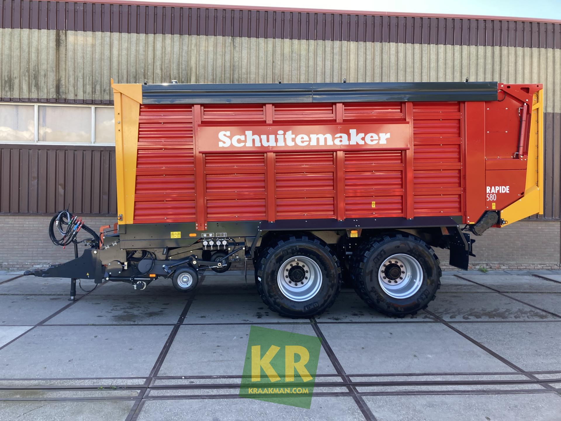 Schuitemaker Opraapwagen / Silagewagen Rapide 580 (ZOB) #26224 - Kraakman