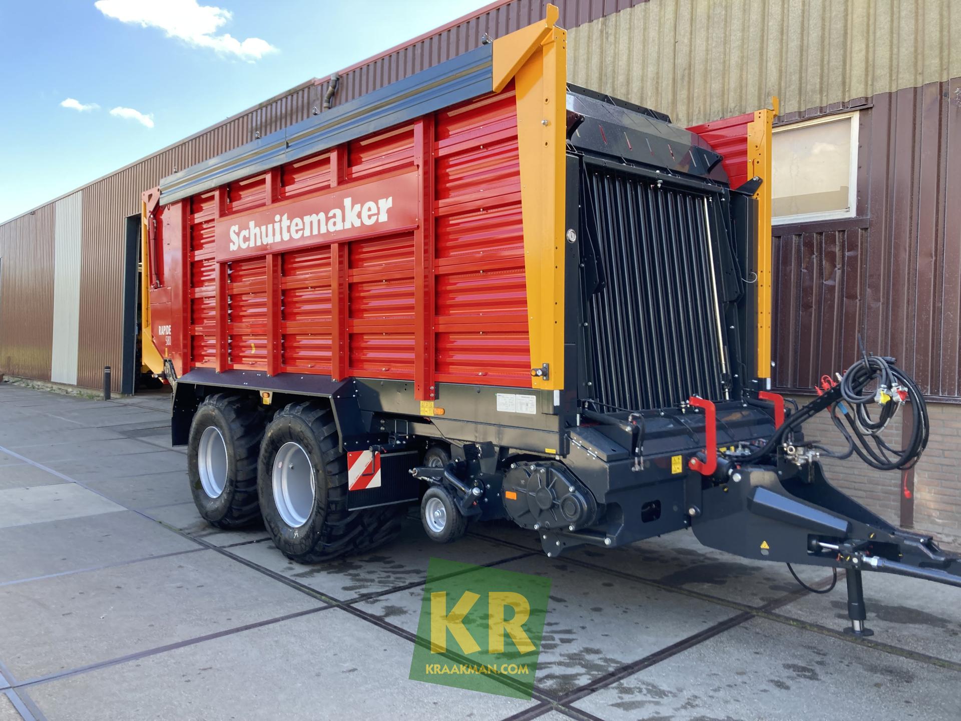 Schuitemaker Opraapwagen / Silagewagen Rapide 580 (ZOB) #26224 - Kraakman