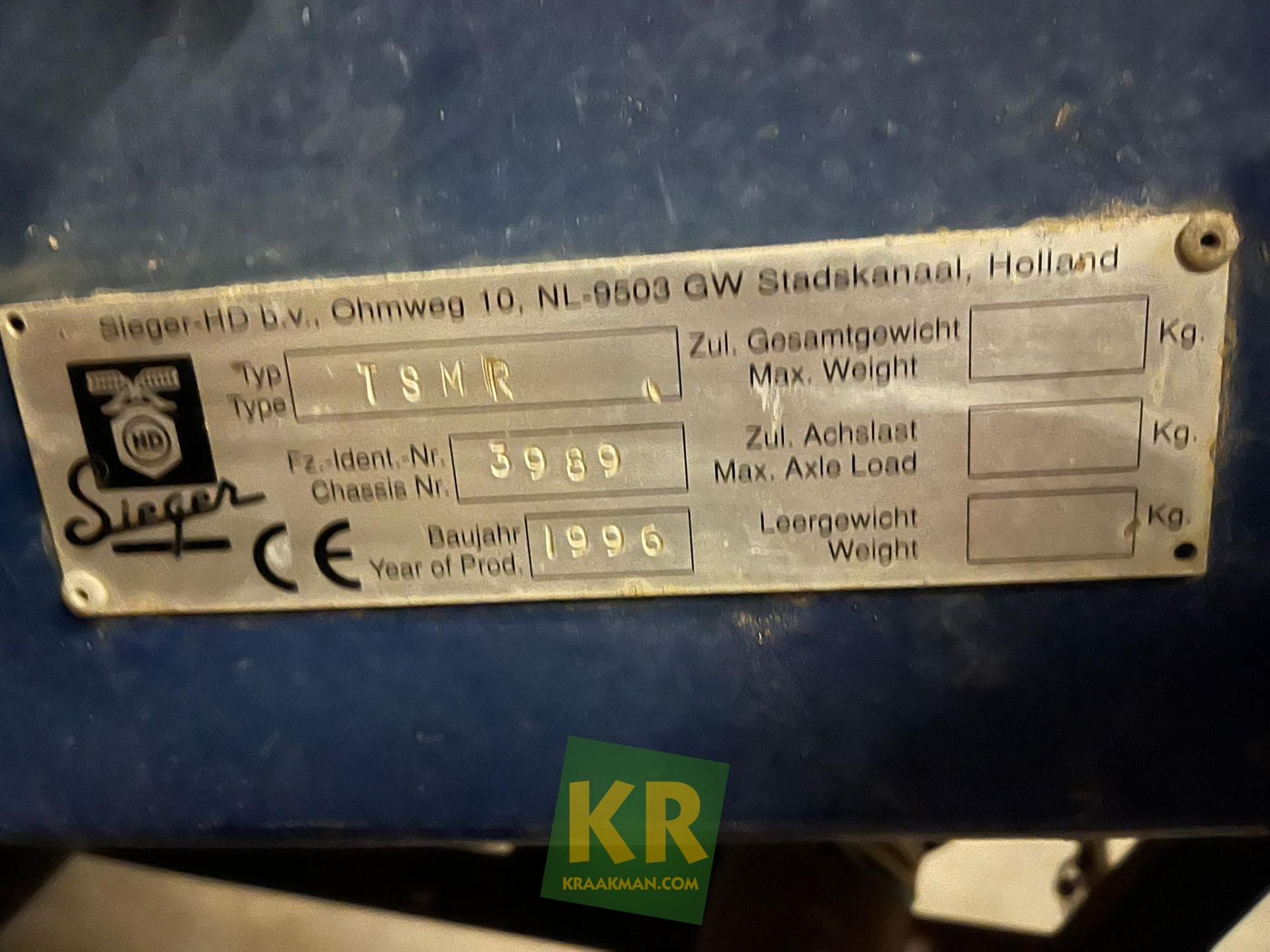 Sieger Veldspuit TSMR (MM) #29391 - Kraakman