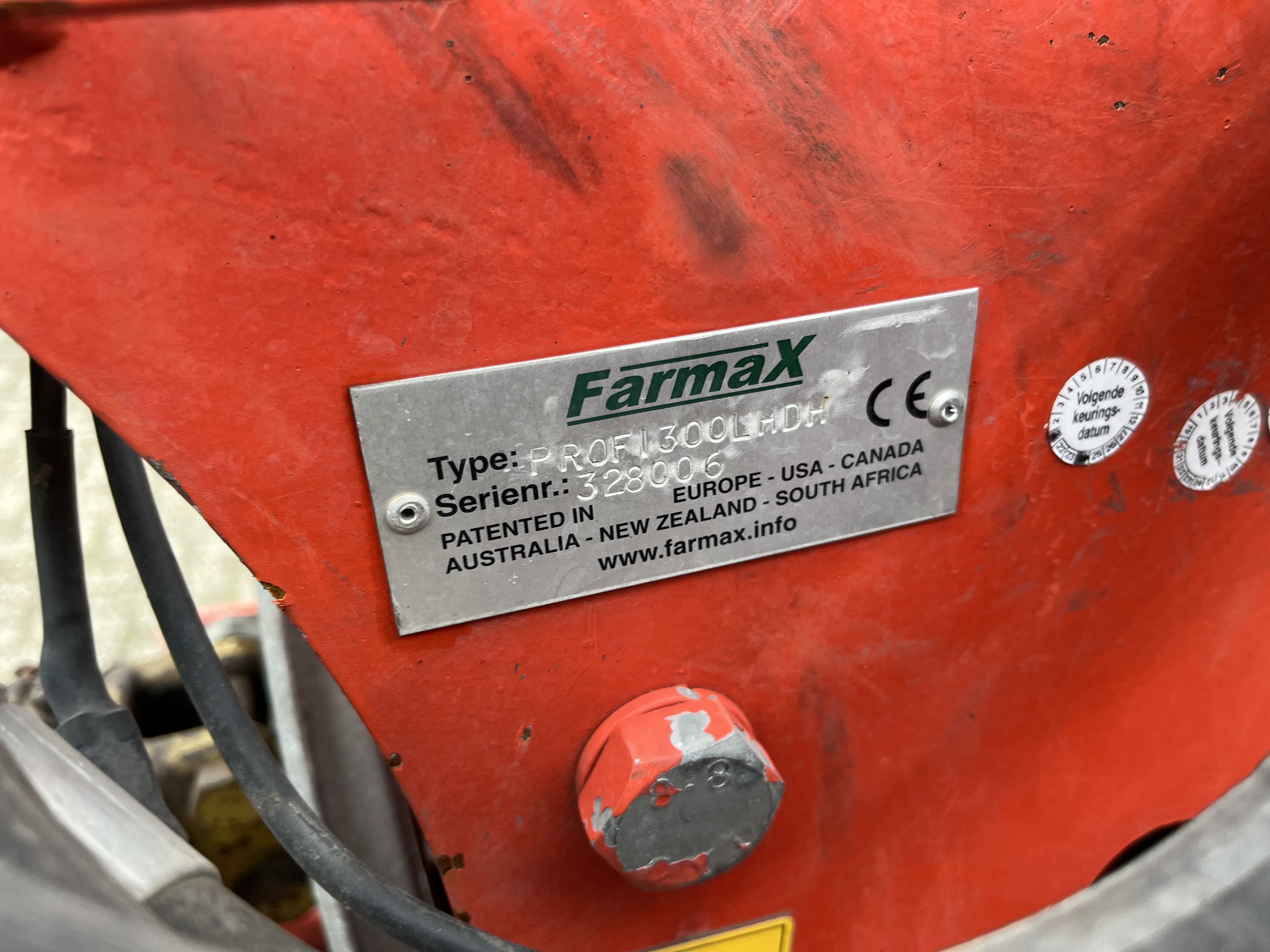 Farmax Spitmachine, roterend LRP Profi 300 (HA) #29841 - Kraakman