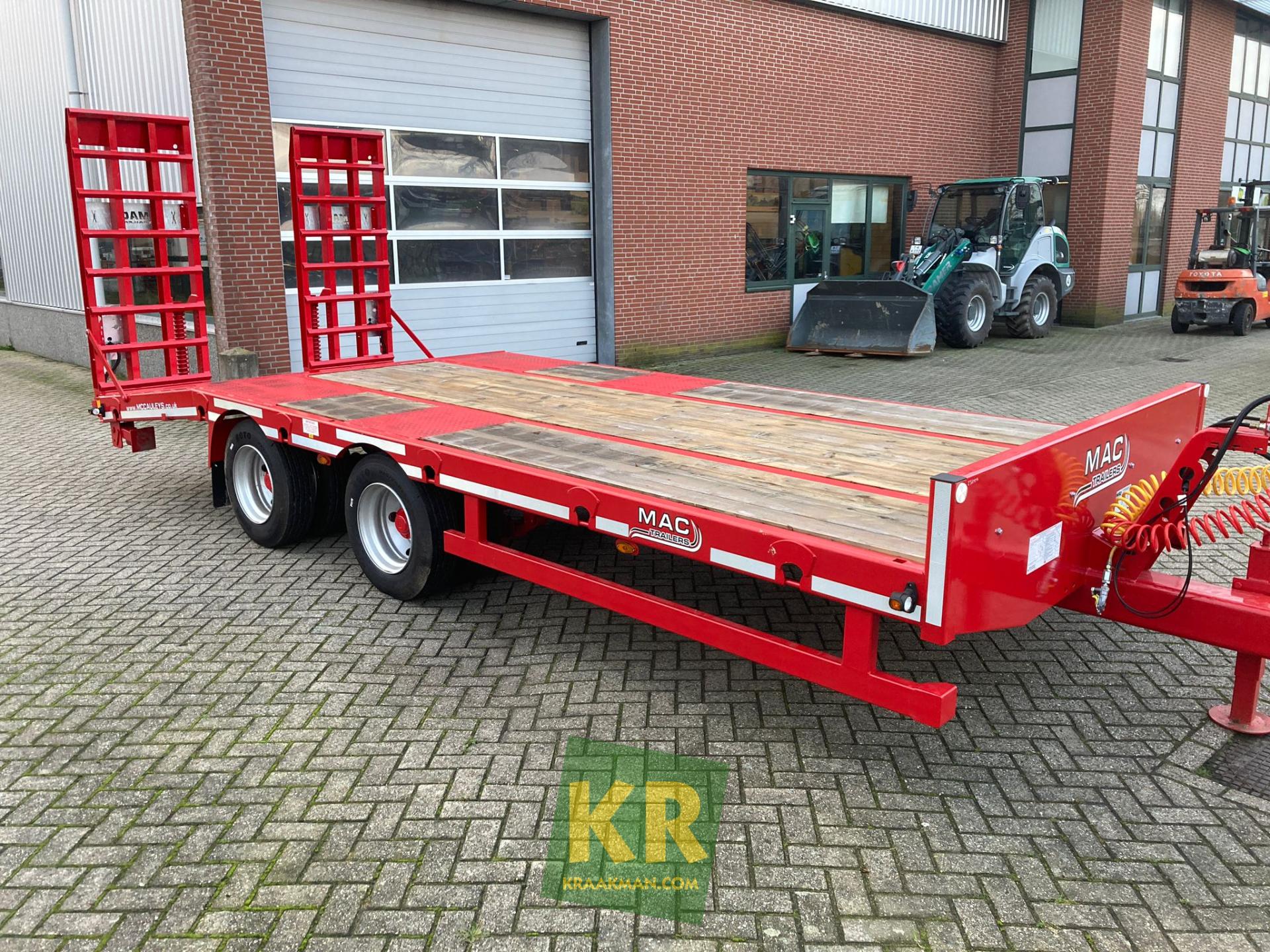 MAC Trailers Platte-kar / Dieplader / Maaibordkar 16 PREMIUM (LH ...