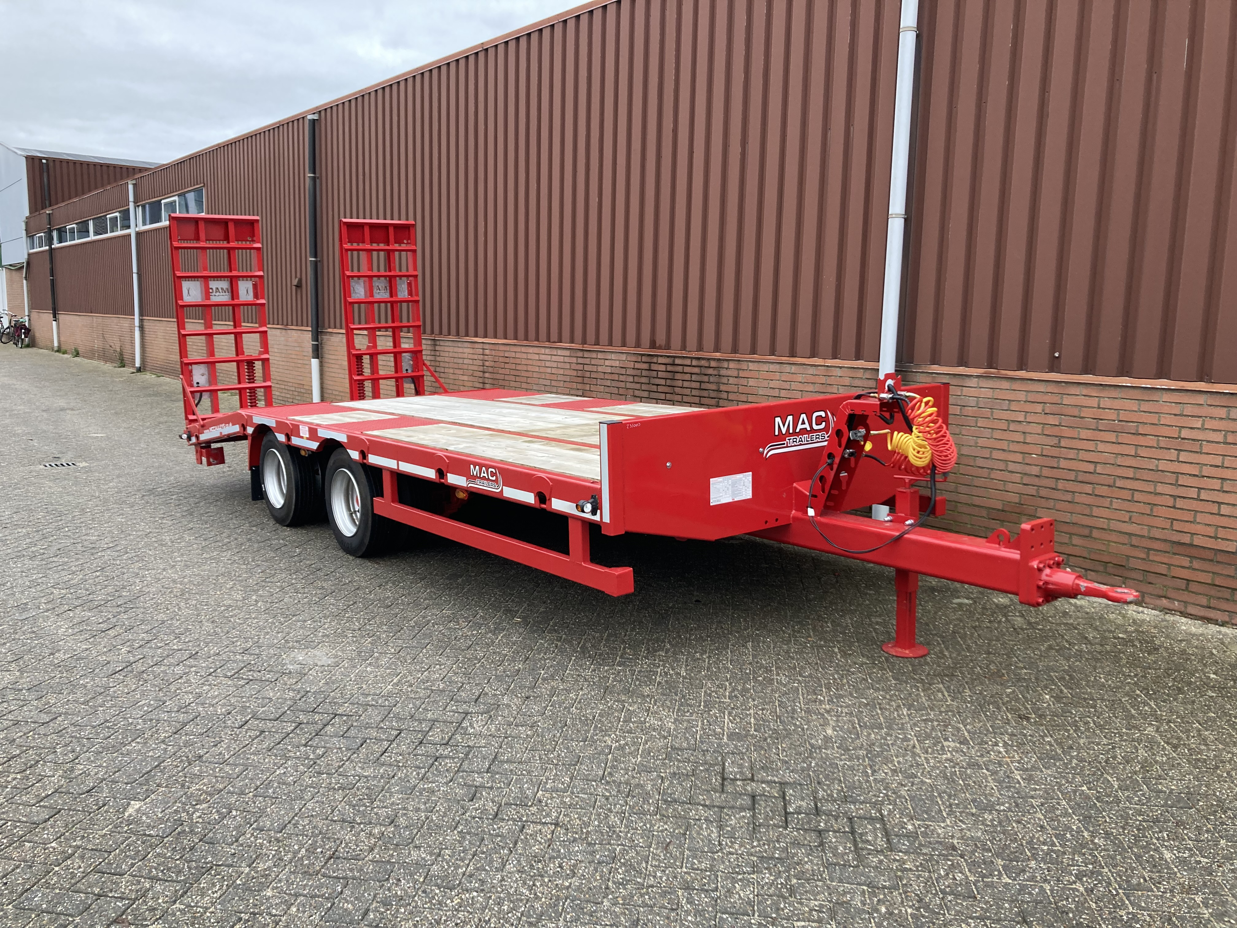 MAC Trailers Platte-kar / Dieplader / Maaibordkar 16 PREMIUM (MG ...