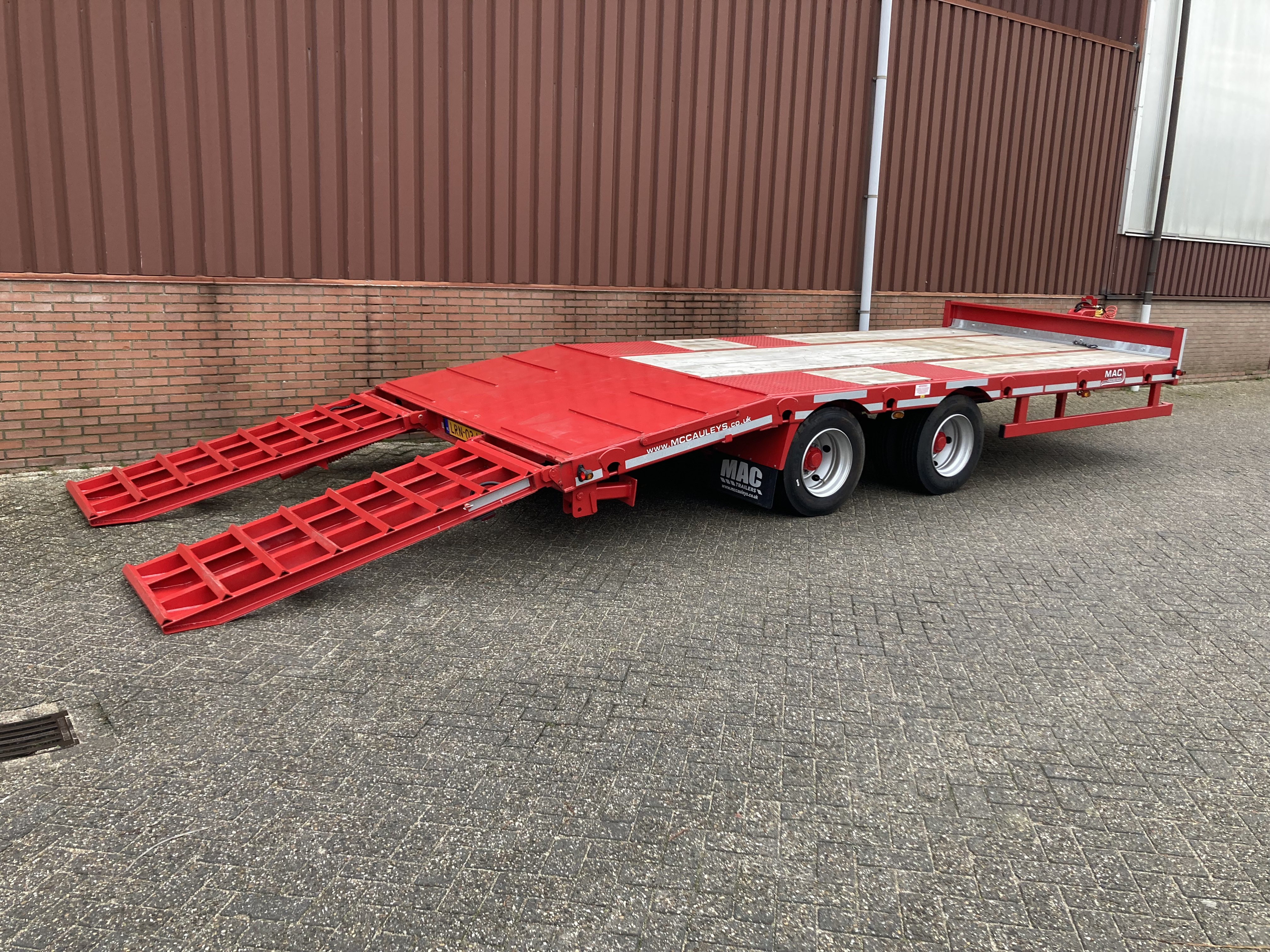MAC Trailers Platte-kar / Dieplader / Maaibordkar 16 PREMIUM (MG ...