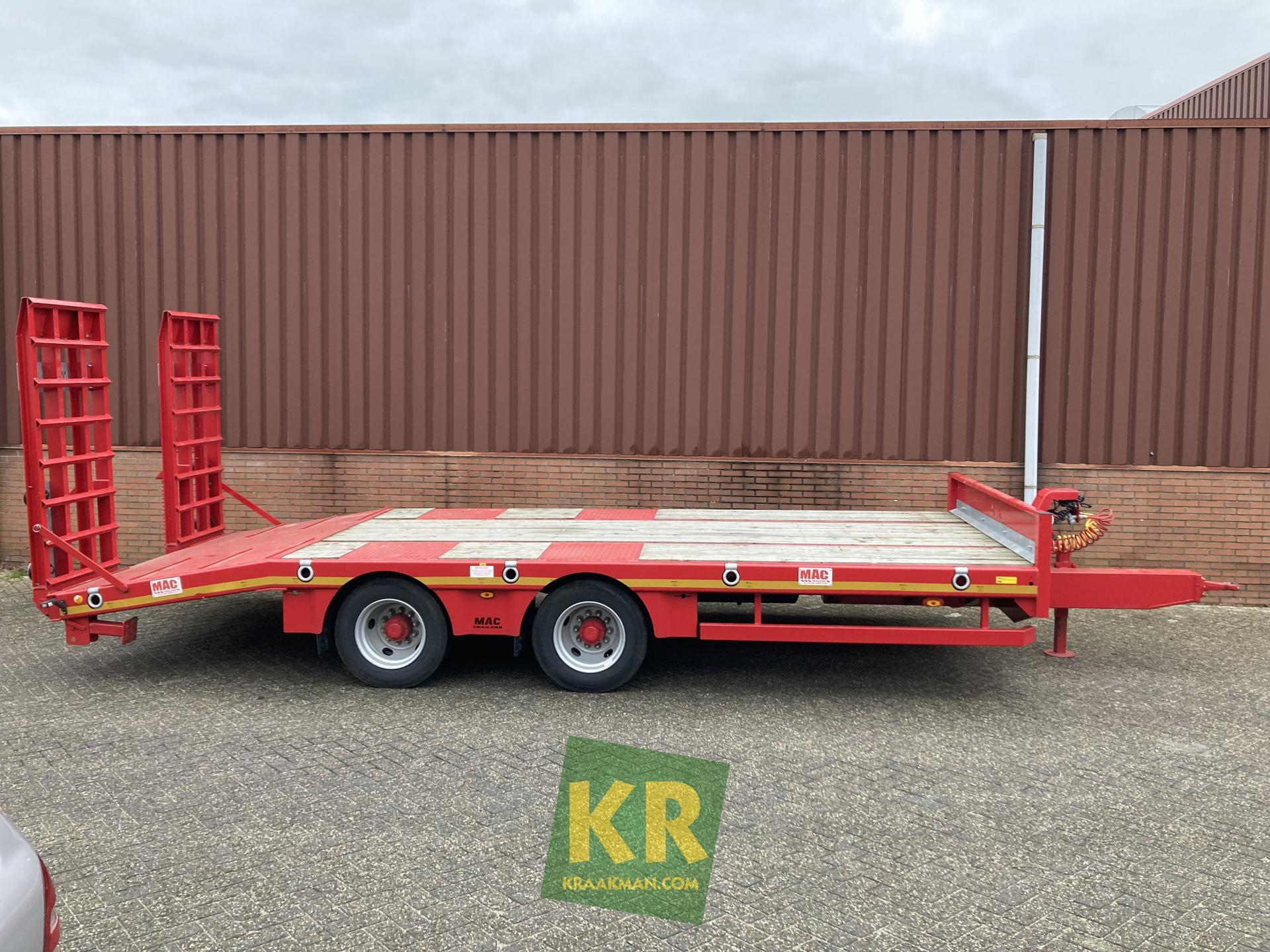 MAC Trailers Platte-kar / Dieplader / Maaibordkar 16 PREMIUM (ZOB ...