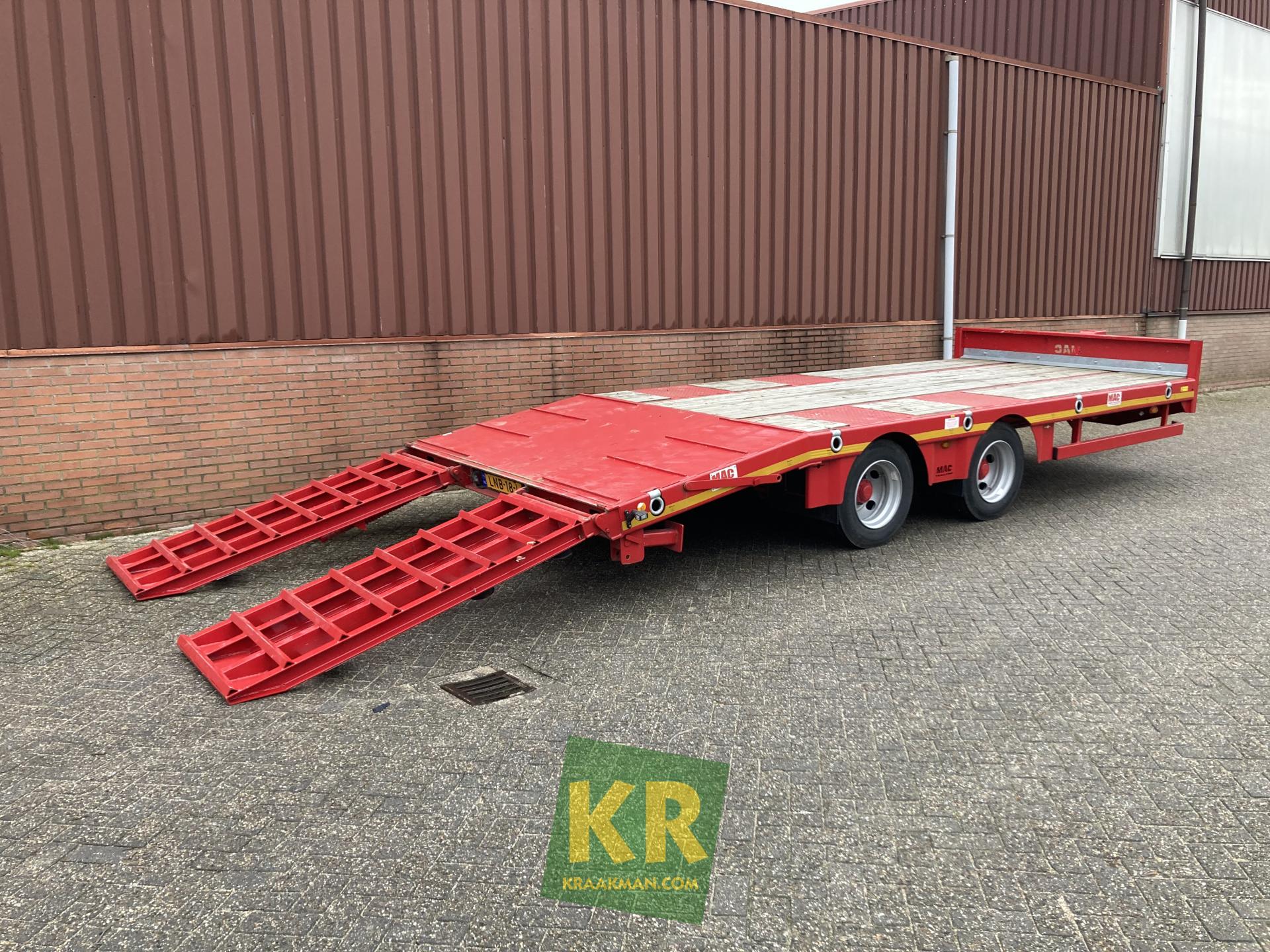 MAC Trailers Platte-kar / Dieplader / Maaibordkar 16 PREMIUM (ZOB ...