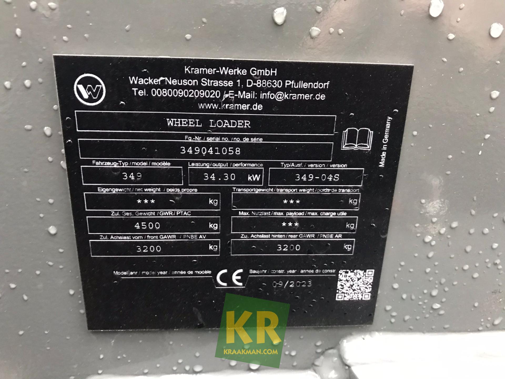 Kramer Wielladers KL25.5 (RL) #30532 - Kraakman