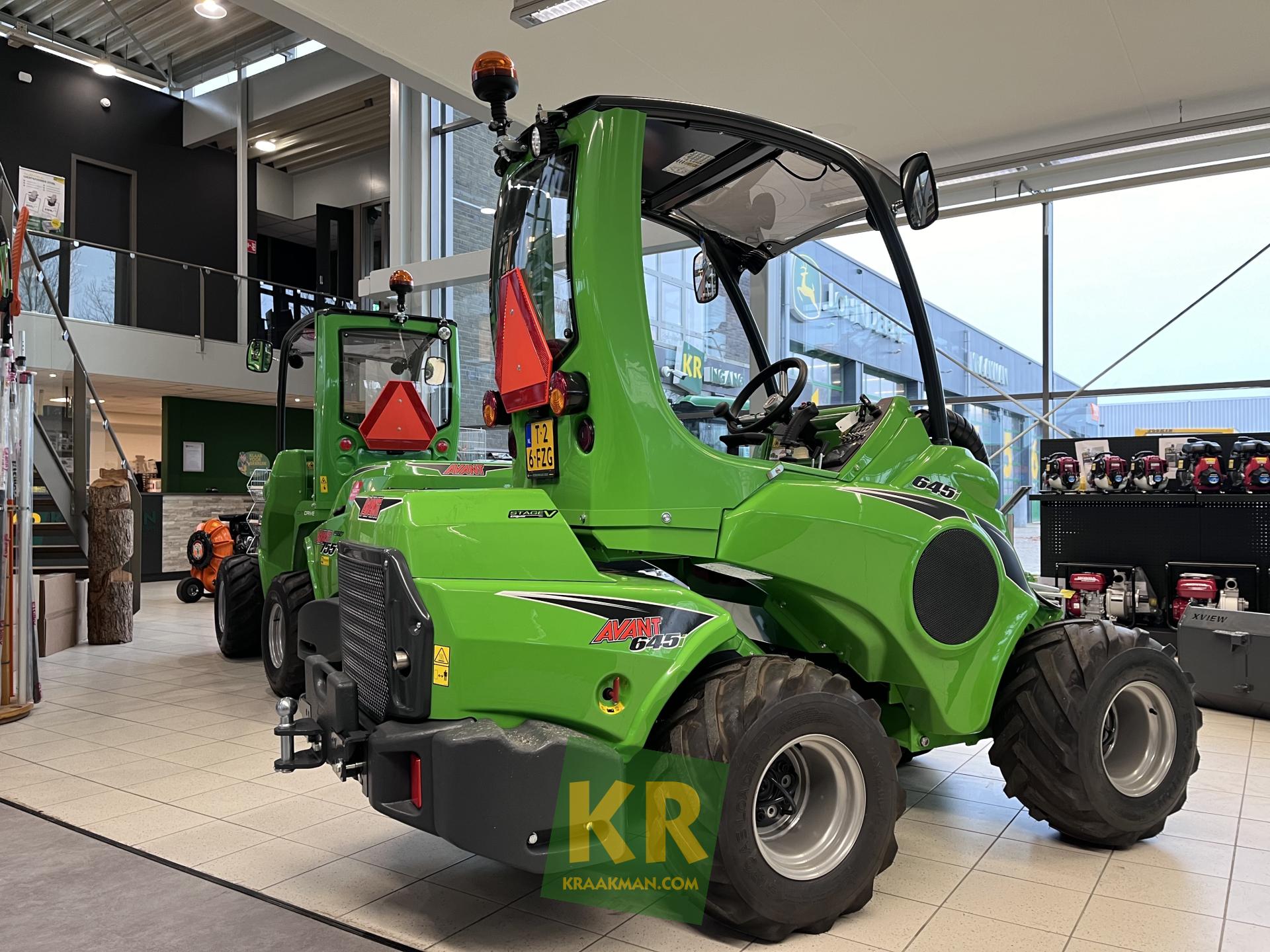 Avant Kniklader / Minishovel 645 TDL (HG) #25487 - Kraakman