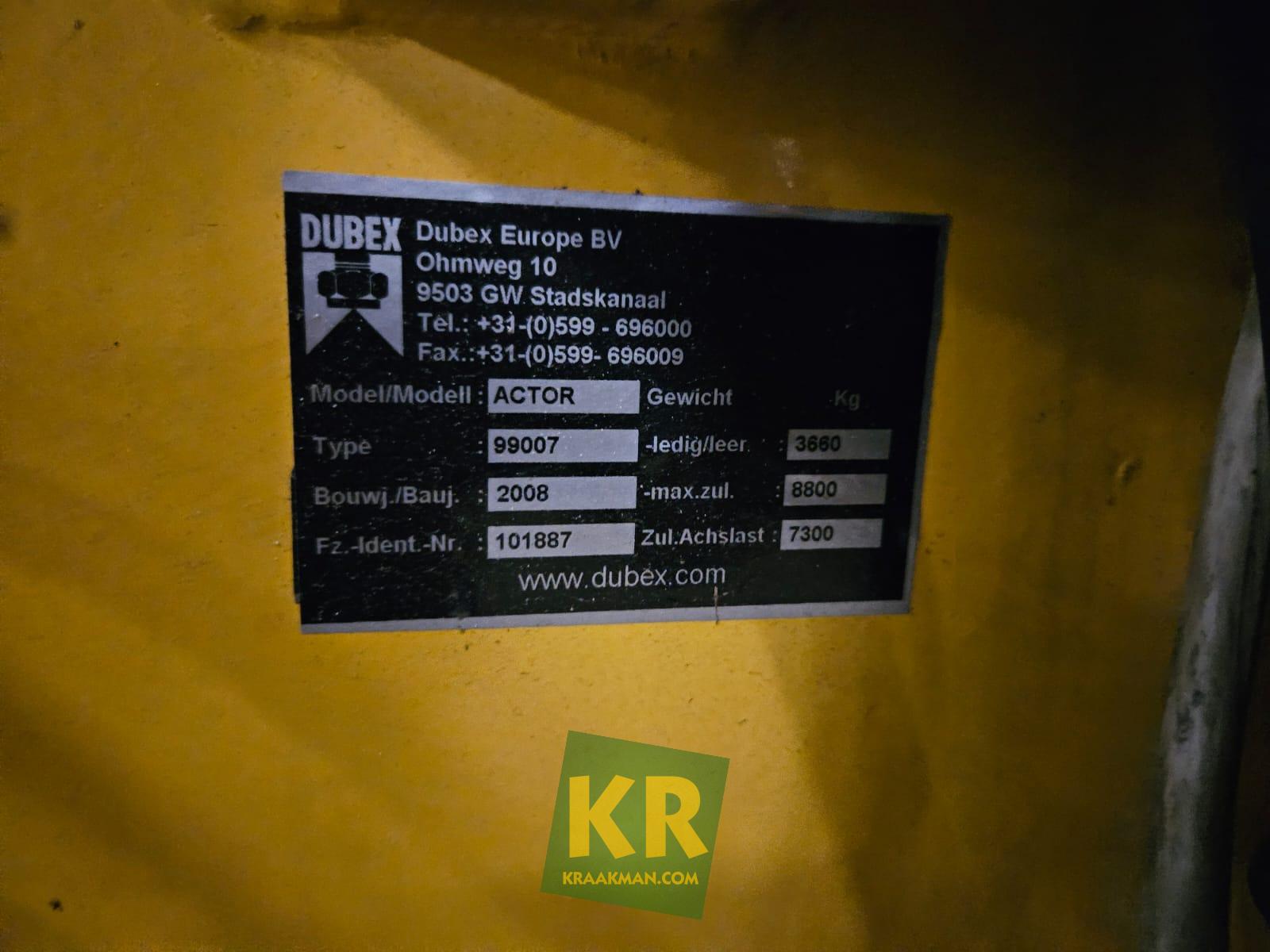 Dubex Veldspuiten getrokken Octor (RL) #30141 - Kraakman