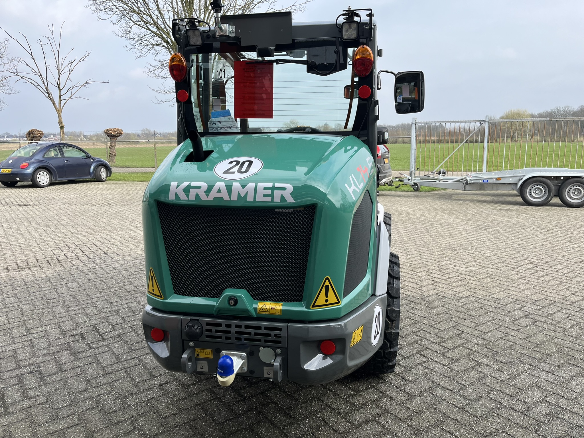 Kramer Shovel / Wiellader / Laadschop / Tele-shovel KL14.5 20 km/h open ...