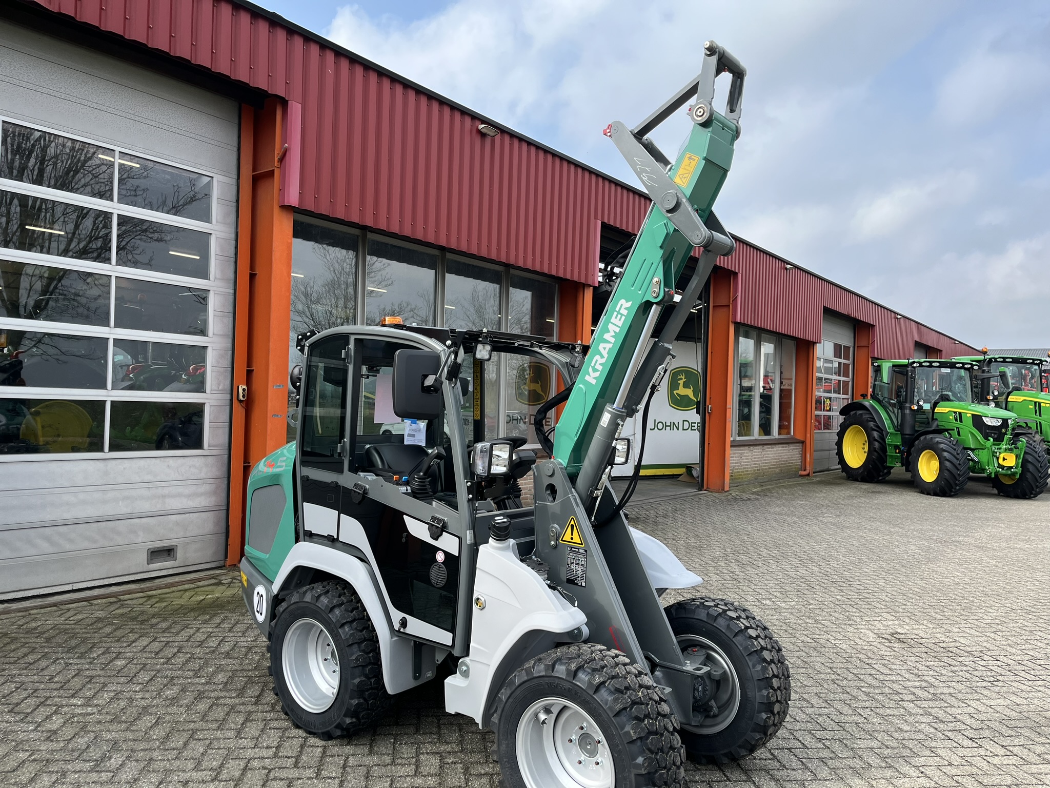 Kramer Shovel / Wiellader / Laadschop / Tele-shovel KL14.5 20 km/h open ...