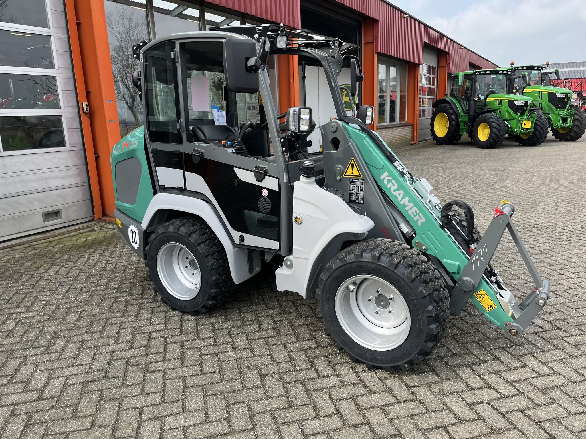 Kramer Shovel / Wiellader / Laadschop / Tele-shovel KL14.5 20 km/h open ...