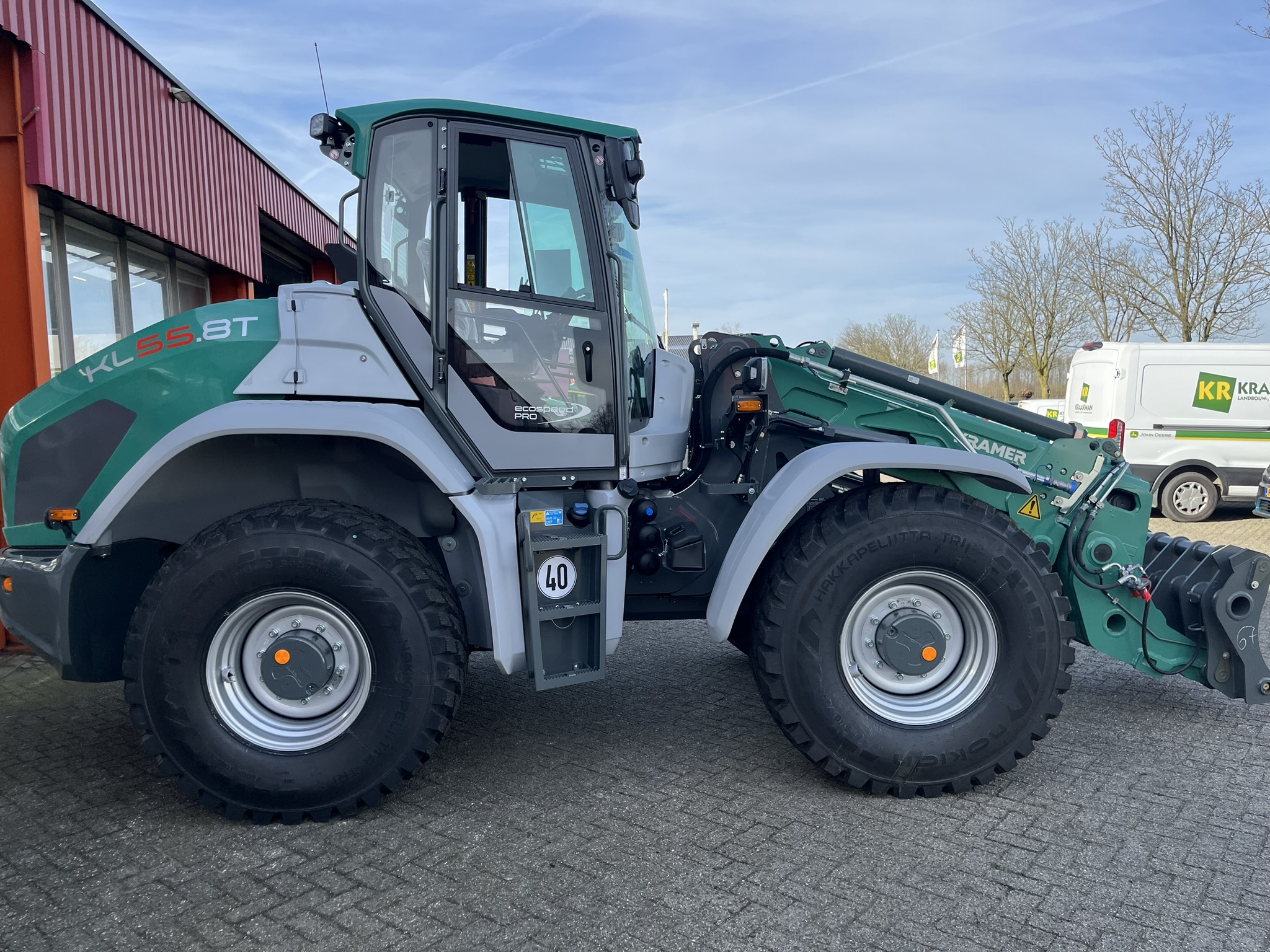 Kramer Shovel / Wiellader / Laadschop / Tele-shovel KL55.8T (WD) #30107 ...