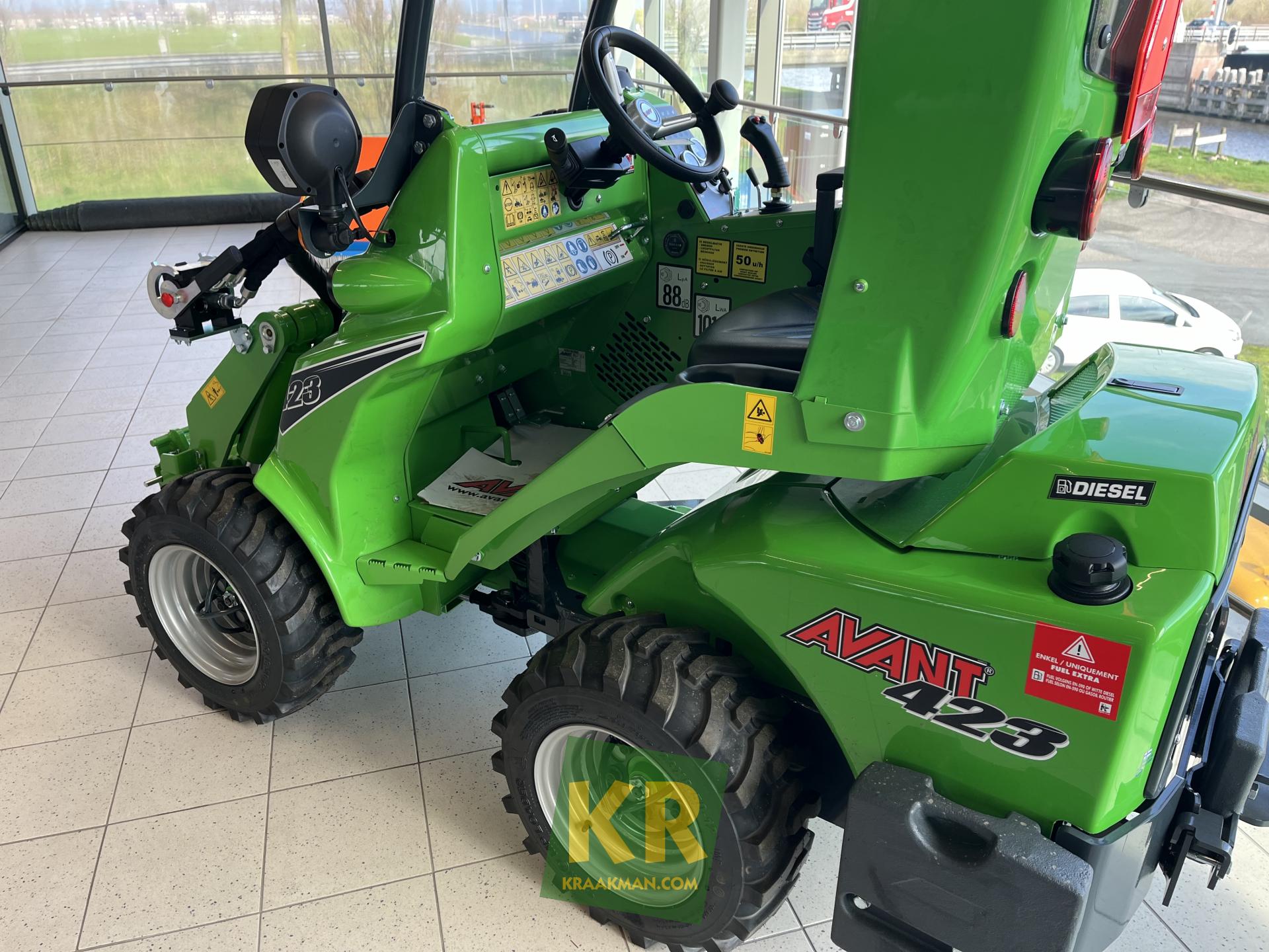 Avant Kniklader / Minishovel 423 TDL (NT) #28261 - Kraakman