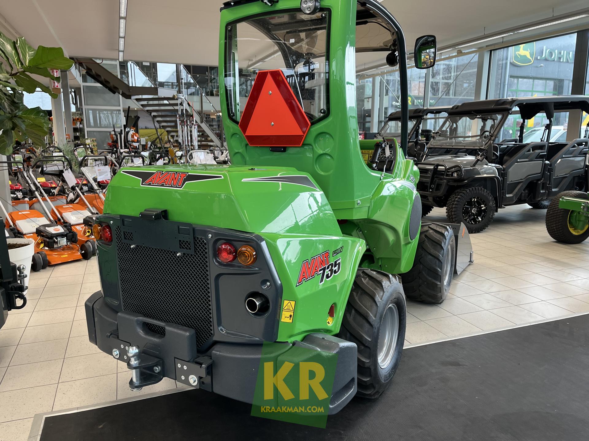 Avant Kniklader / Minishovel 735 TDL (HG) #28247 - Kraakman