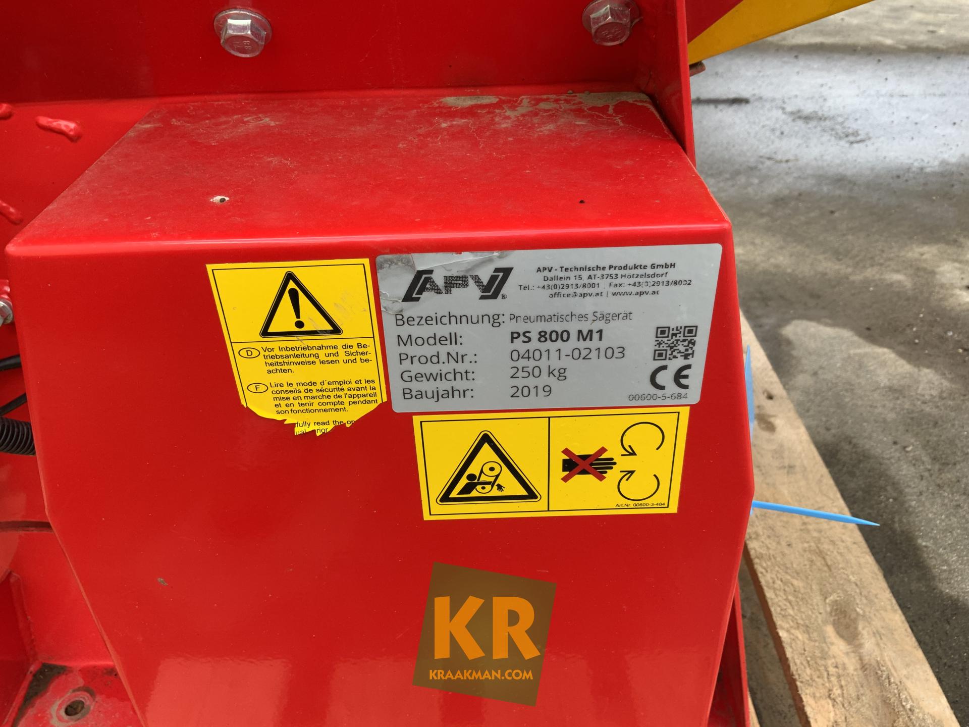 APV Zaaimachine, mechanisch, tarwe PS800 (BV) #31063 - Kraakman