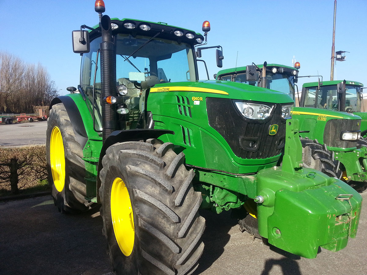 John Deere Tractor 6140R AutoQuad 40 GPS (MD) #116 - Kraakman