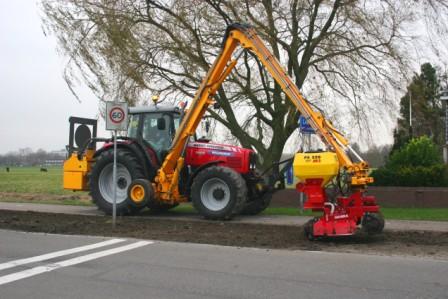 APV Zaaimachine, maaiarm graszaad-zaaimachine voor wegbermen (NT) #467 ...