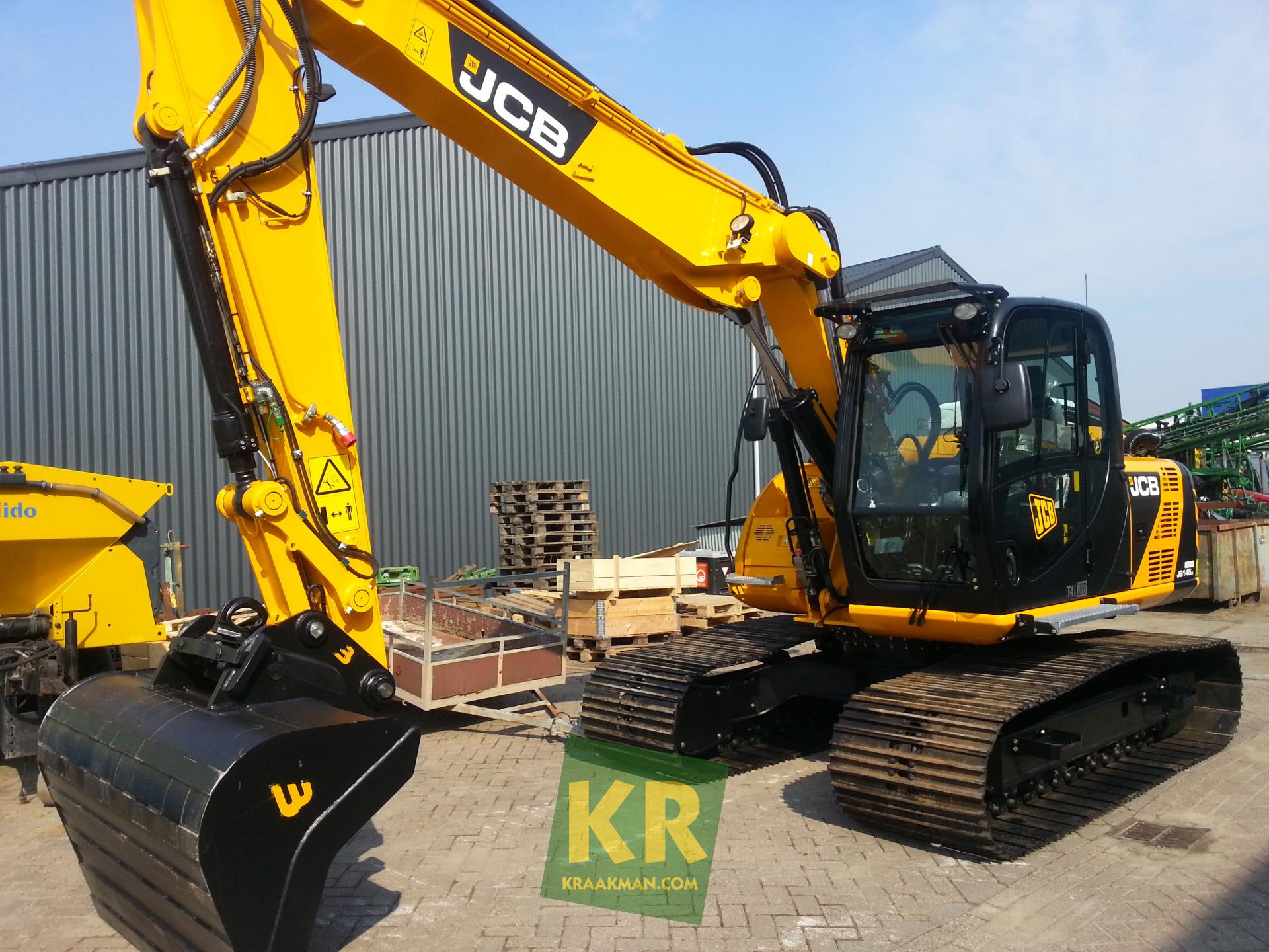 JCB Graafmachine op rupsen JS145LC TAB / HAB (MD) #133 - Kraakman