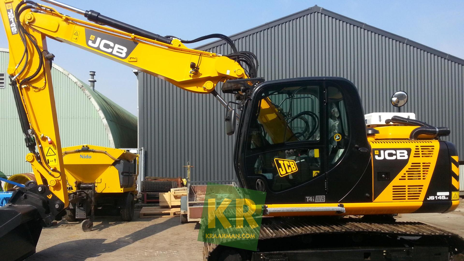 JCB Graafmachine op rupsen JS145LC TAB / HAB (MD) #133 - Kraakman