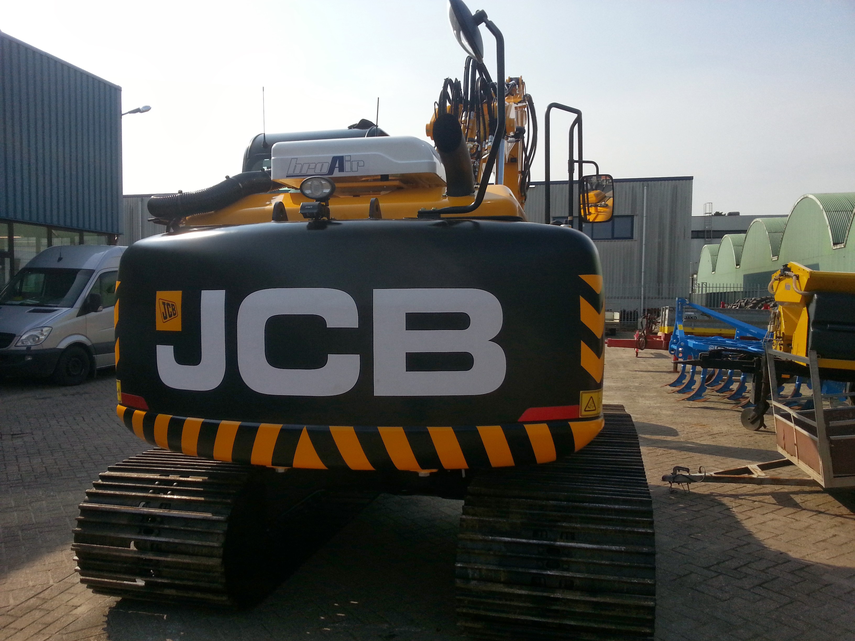 JCB Graafmachine op rupsen JS145LC TAB / HAB (MD) #133 - Kraakman
